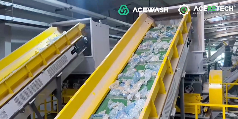 PET Bottle Recycling and Washing Line | ACERETECH Waste Recycle Lines ...