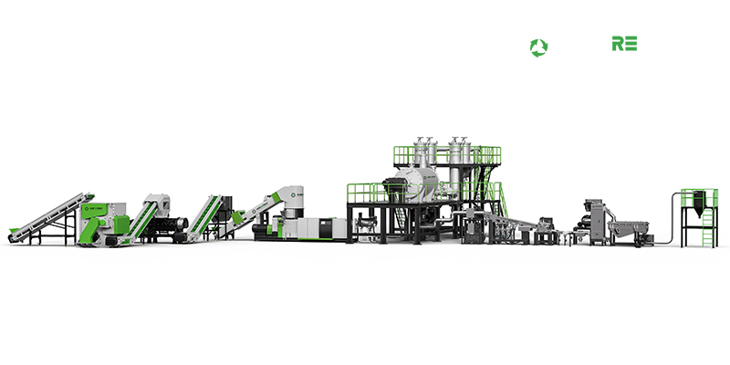 PET Fiber and Fabric Waste Recycling System with LSP IV Reinforcement ...