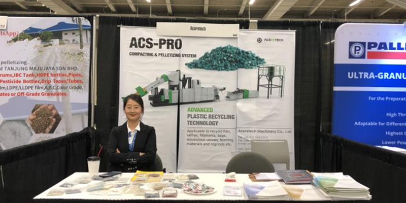 We Are In USA For 2019 Plastics Recycling World Exhibition-ACERETECH ...