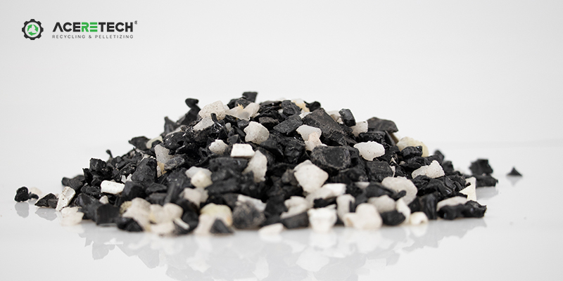 PE Lumps Recycling (from blown/cast film extruders) | ACERETECH Waste ...